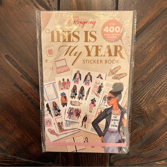 Rongrong | Office | Rongrong This Is My Year Sticker Book 2 Pages40 ...
